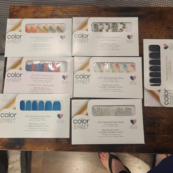 Color Street | Accessories | Color Street Nail Polish Strips Collection ...